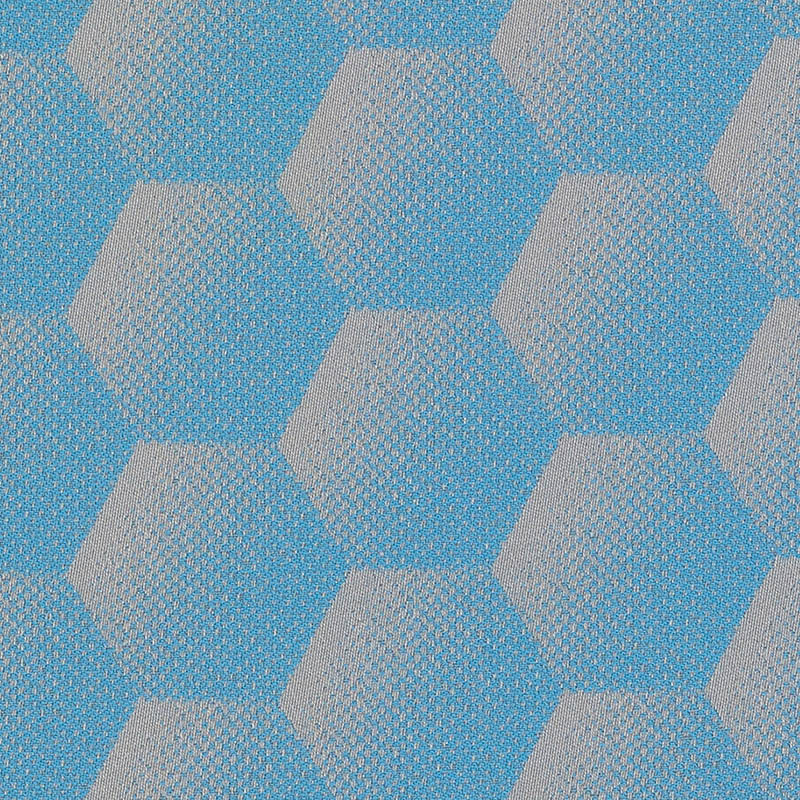 Hexagon Azure HEX J204 140 – Outdoor Fabrics